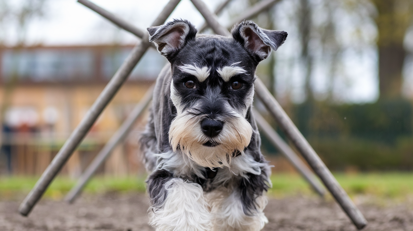 🏃‍♂️ 5 Homemade Agility Courses Your Mini Schnauzer Will Love - Dogdorable