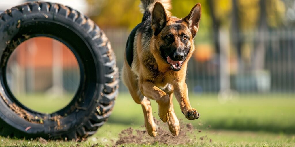 5 Homemade Agility Courses Your German Shepherd Will Love