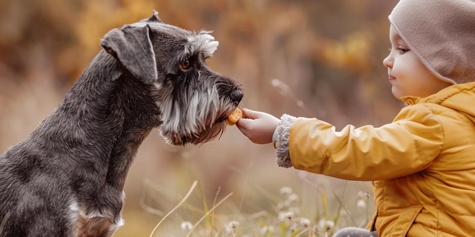 🤗 How to Ensure Your Schnauzer Loves Kids as Much as You Do! - Dogdorable