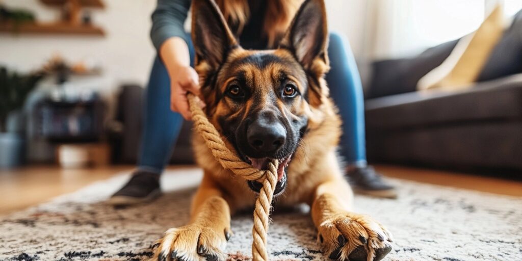 🏋️ Top 7 Indoor Activities to Keep Your German Shepherd Happy!