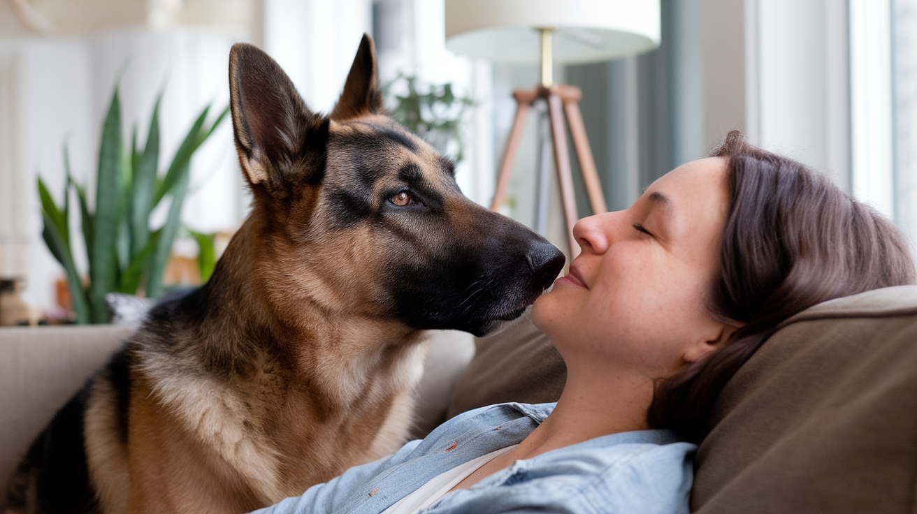 👃 Why Your German Shepherd Smells Your Breath - Dogdorable