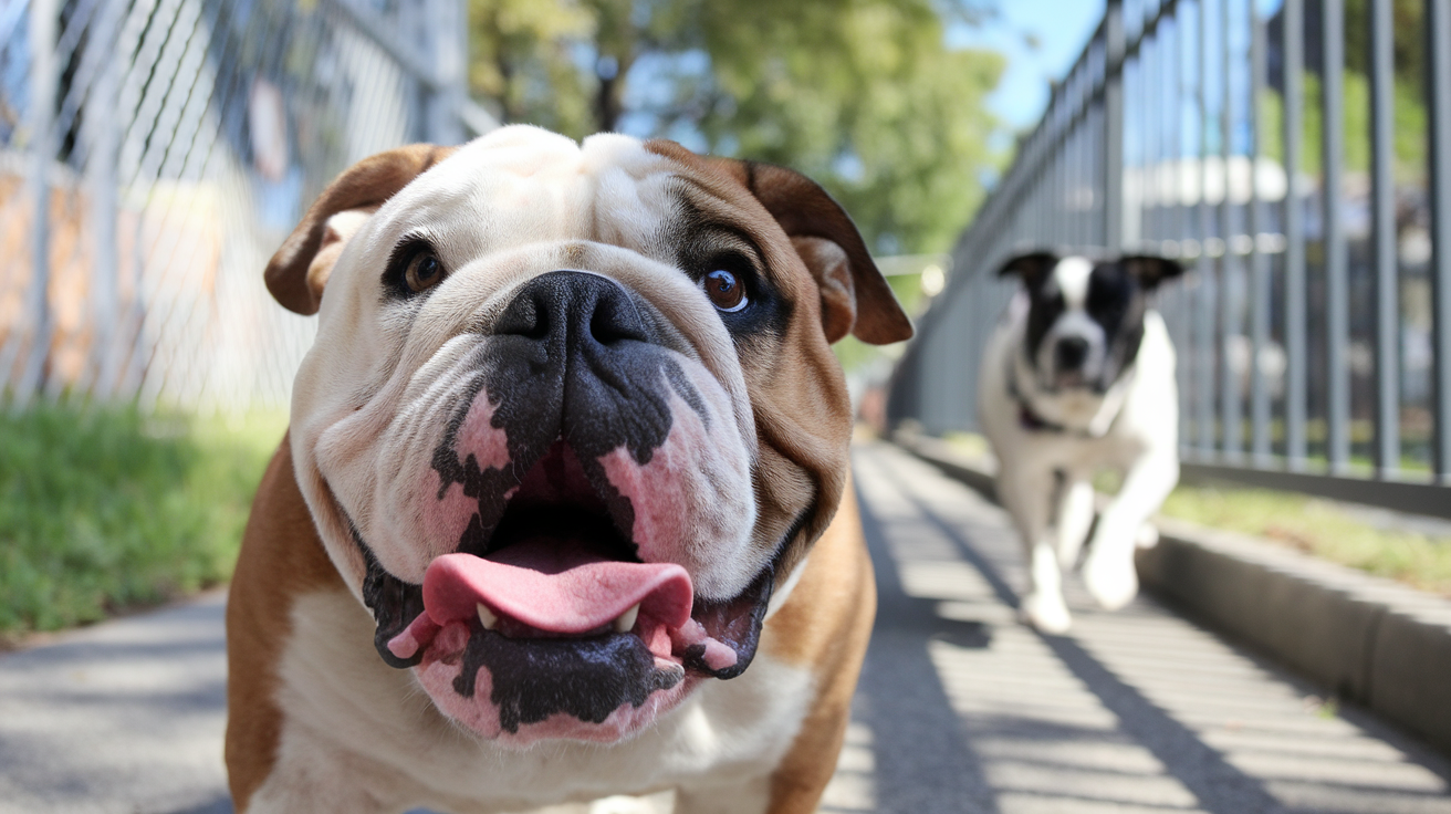 🚫 Is Your Bulldog Always Barking at Other Dogs? Try This! - Dogdorable
